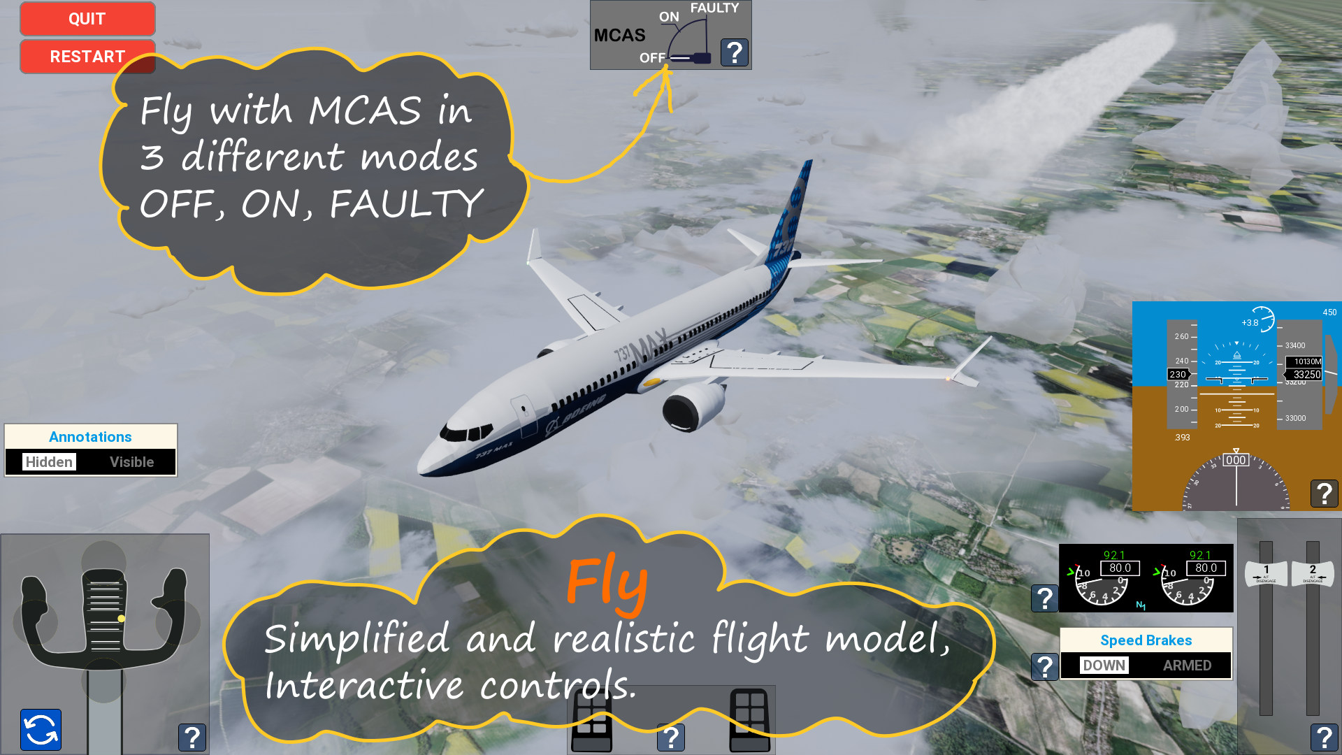 MCAS Simulation - Home